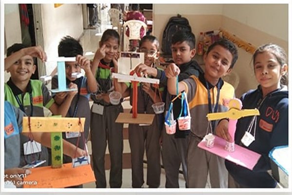 Weighing Balance Model Prepared by our Brilliant Students | Eklavya ...